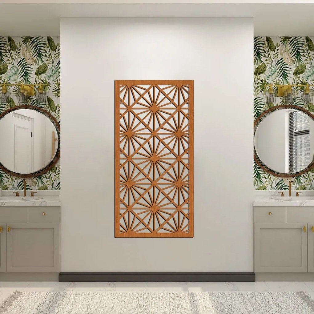 dřevo života Dřevěný dekorační panel CRYSTAL Rozměry (cm): 50x95, Barevný vzor: Horský dub