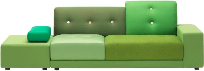 Vitra Pohovka Polder Sofa, green