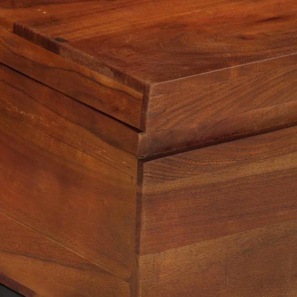 vidaXL Úložná truhla 110 x 35 x 41 cm masivní akáciové dřevo [328304]