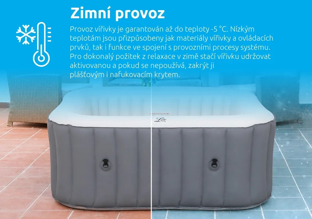 Mspa | Vířivý bazén MSPA Mist LS062-GR | 11400313