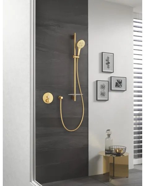 GROHE 26574GN0 - Ruční sprcha RAINSHOWER SMARTACTIVE 130 zlatá