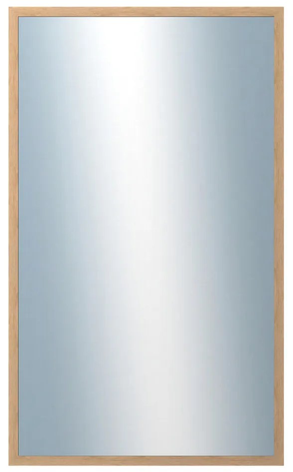 DANTIK - Zarámované zrcadlo - rozměr s rámem cca 60x100 cm z lišty KASSETTE dub (2863)