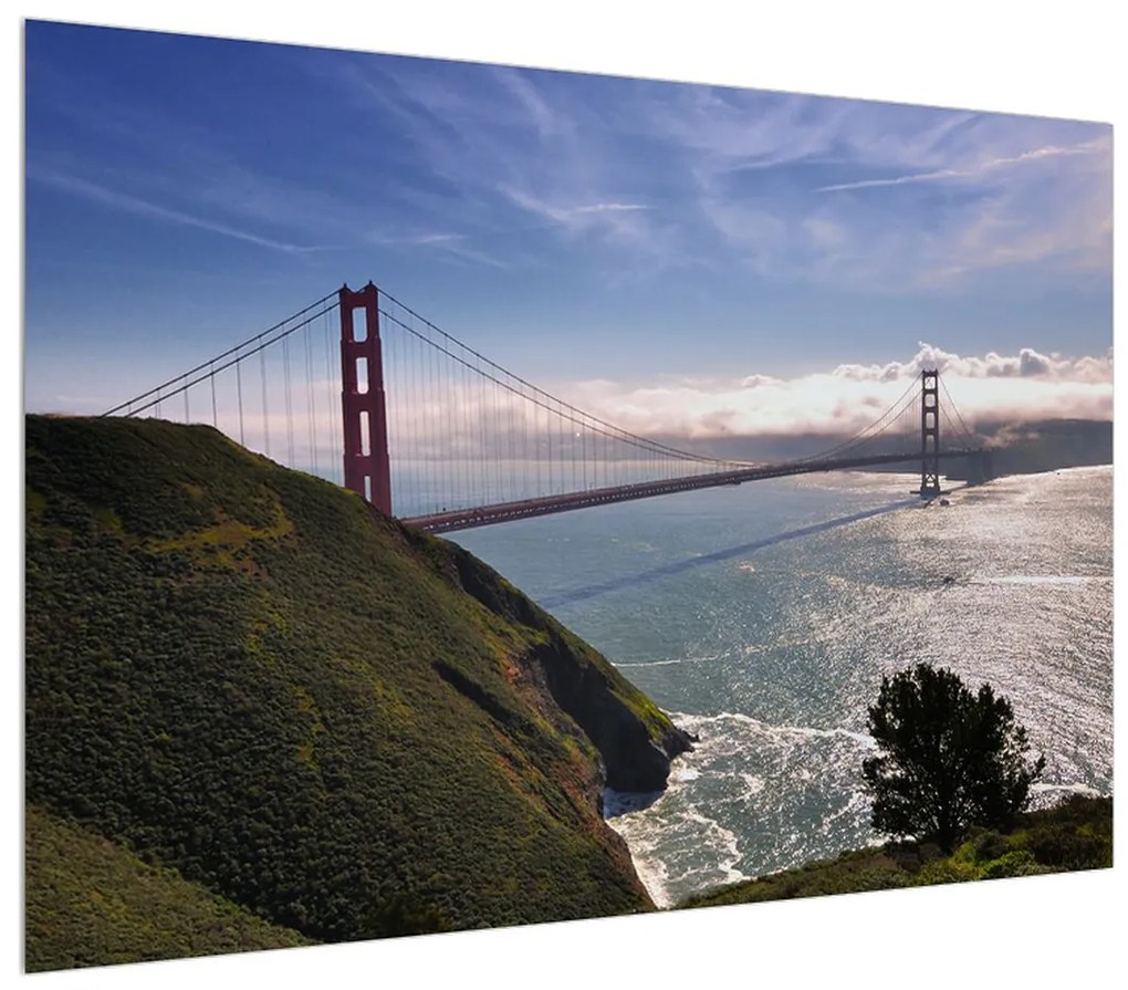 Obraz Golden Gate Bridge (100x70 cm)