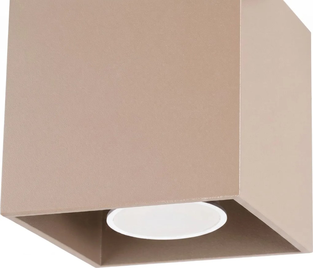Sollux Lighting Stropní svítidlo QUAD 1 taupe