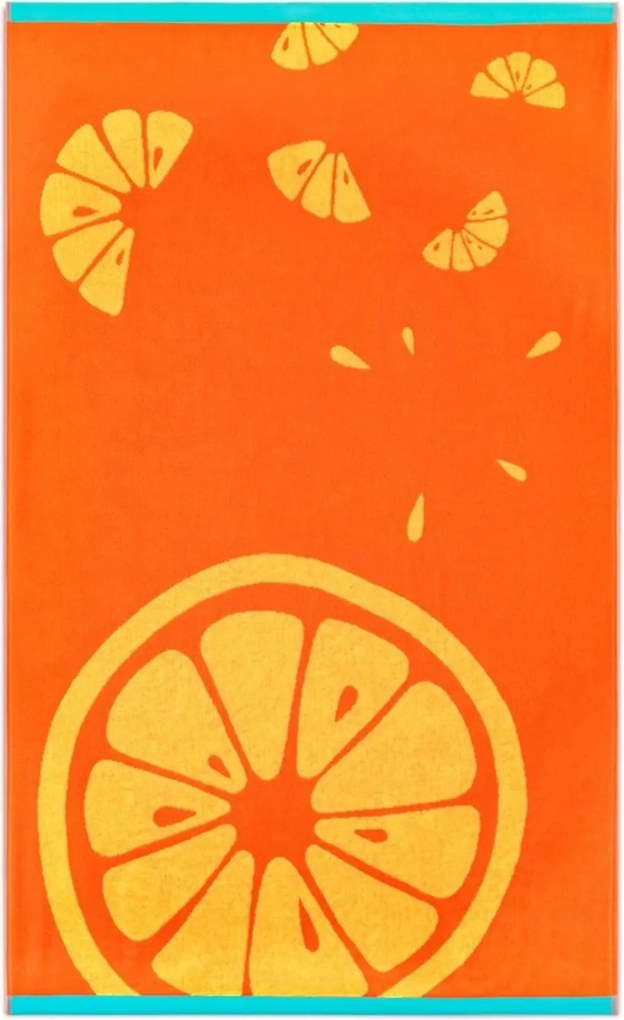 Plážová osuška Orange