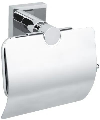 Držák toaletního papíru nástěnný, hranatý HUK25