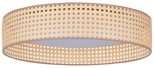 Duolla - LED Stropní svítidlo ROLLER LED/24W/230V pr. 45 cm ratan