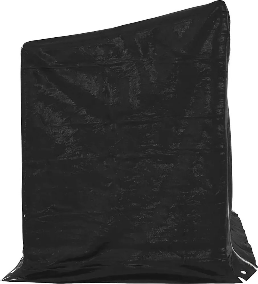 vidaXL Stojan na palivové dřevo s krytem 151x80,5x110,5 cm