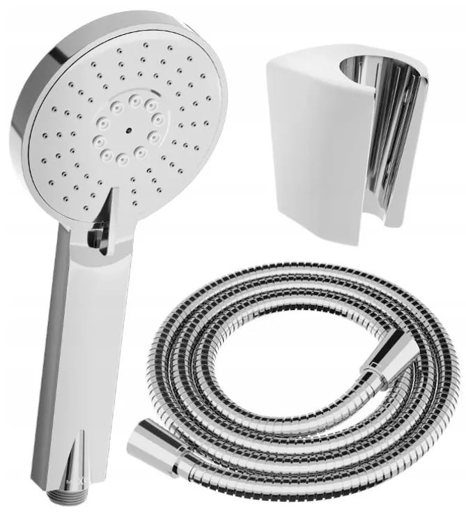 Mexen příslušenství - 1-bodový ruční sprchový set R-40, chrom, 785406052-00