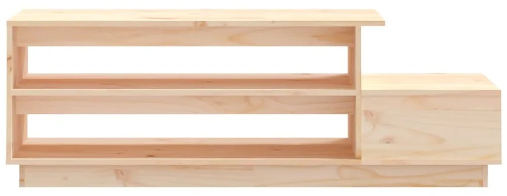 Konferenční stolek 120x50x40,5 cm masivní borové dřevo - Default Title