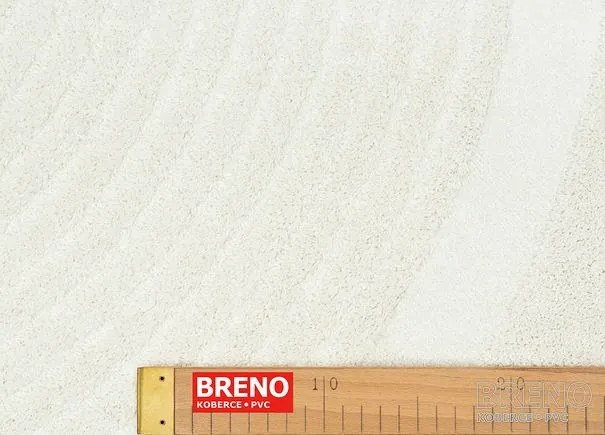 Breno Kusový koberec POMPEI 1612 Cream, 80x150 cm, Bílá
