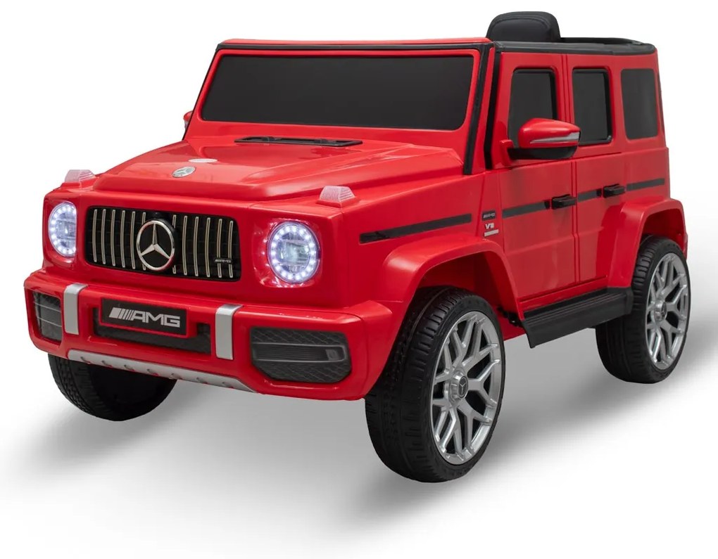 Elektrické autíčko Baby Mix Mercedes-Benz G63 AMG červené Barva: Červená