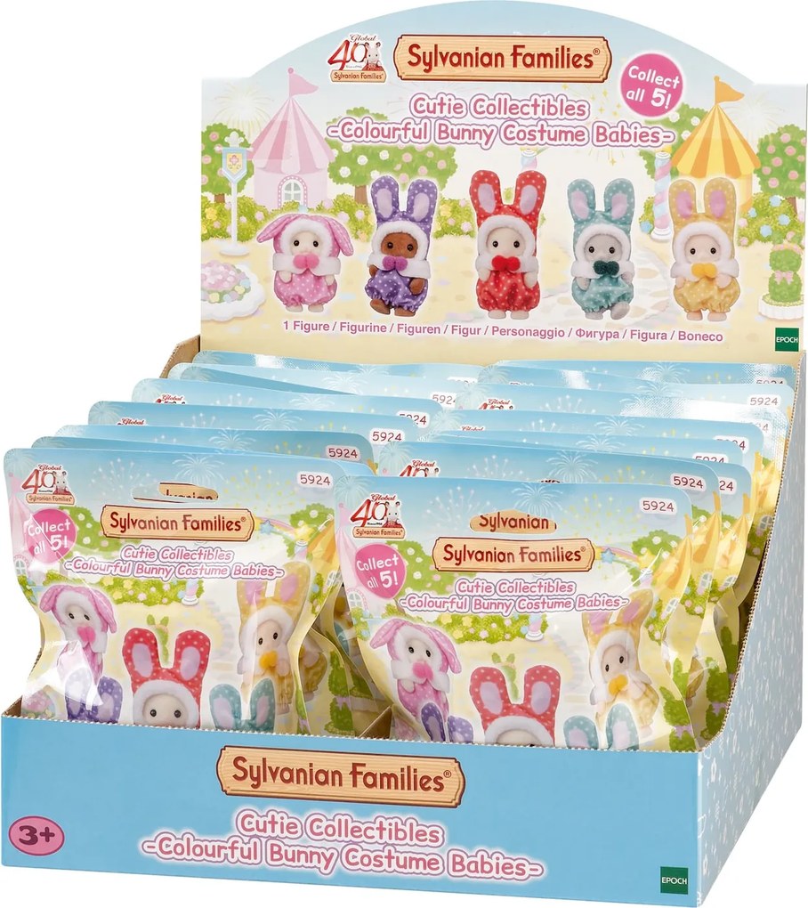Sinsay - Figurka s překvapením Sylvanian Families v kostýmu zajíčka - vícebarevná