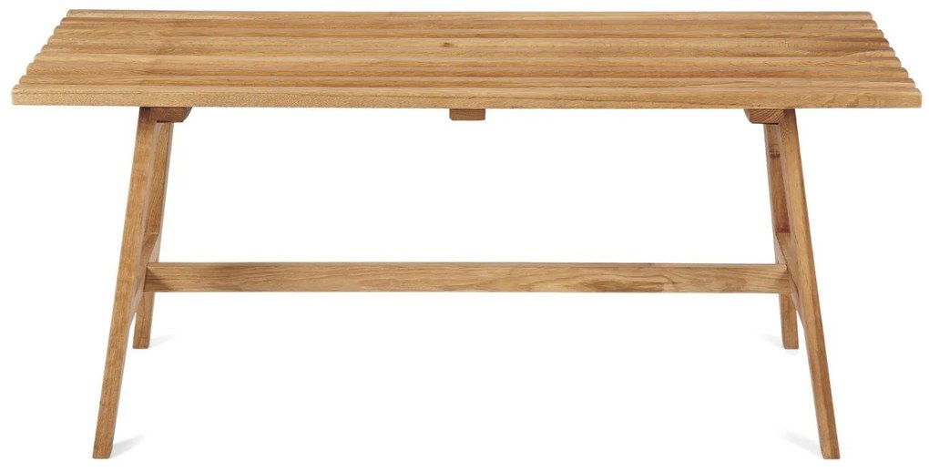 Dřevěná lavice Andrea House Oak Bench, 100 cm | přírodní MU71006