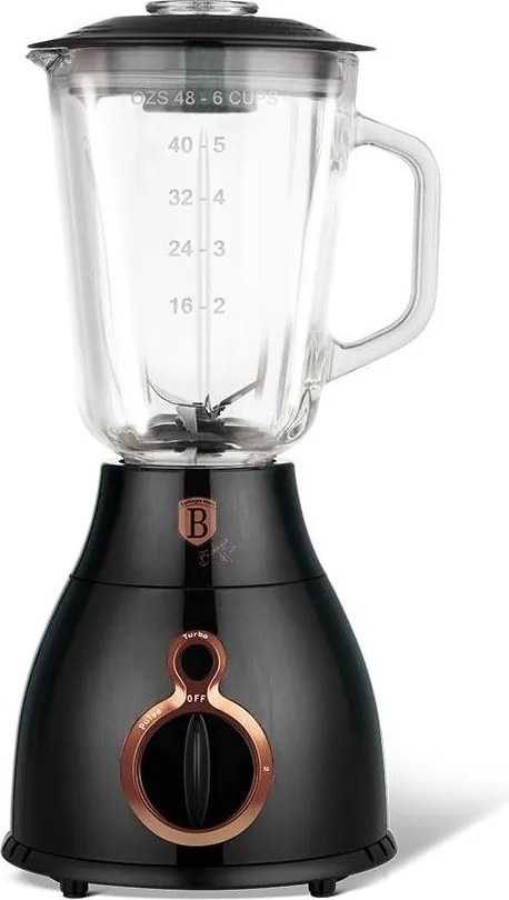 Berlingerhaus mixér stolní 600 w 1,5 l black rose collection berlingerhaus bh-9025