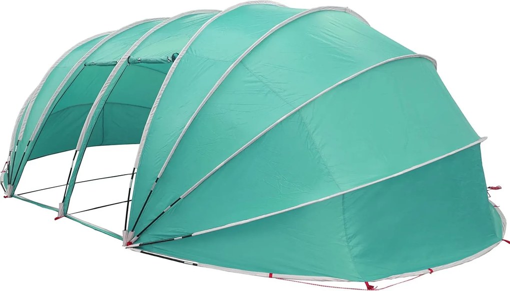 vidaXL Stan na bazén 640 x 432 x 205 cm 185T polyester s PU vrstvou [42001142]