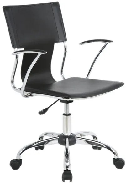 Moderní kancelářská židle v černé barvě KN377