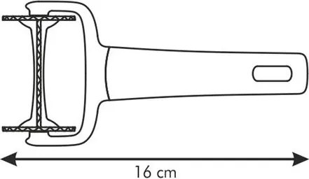 TESCOMA Vykrajovač čtverečků s vlnitým okrajem DELÍCIA 7,0 cm