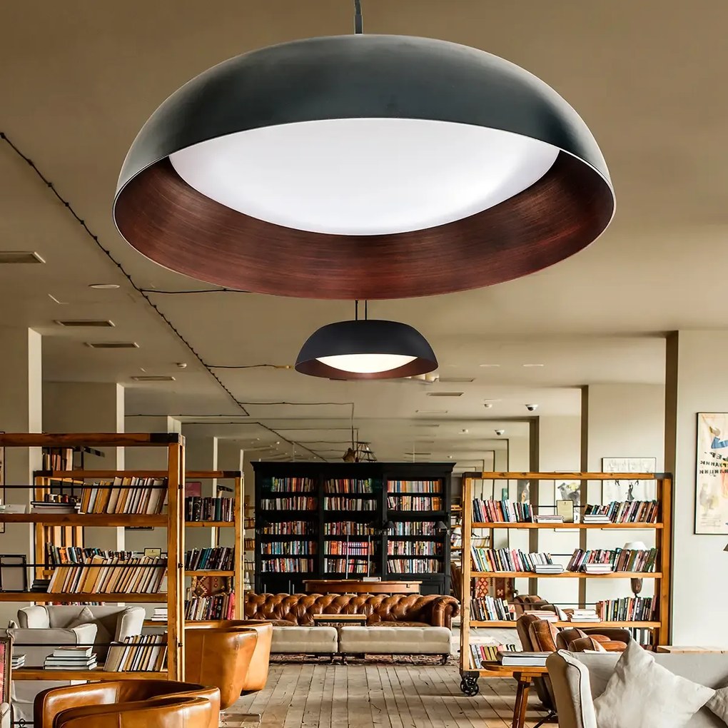 Rustikální lustr Lenox 60 stmívatelný