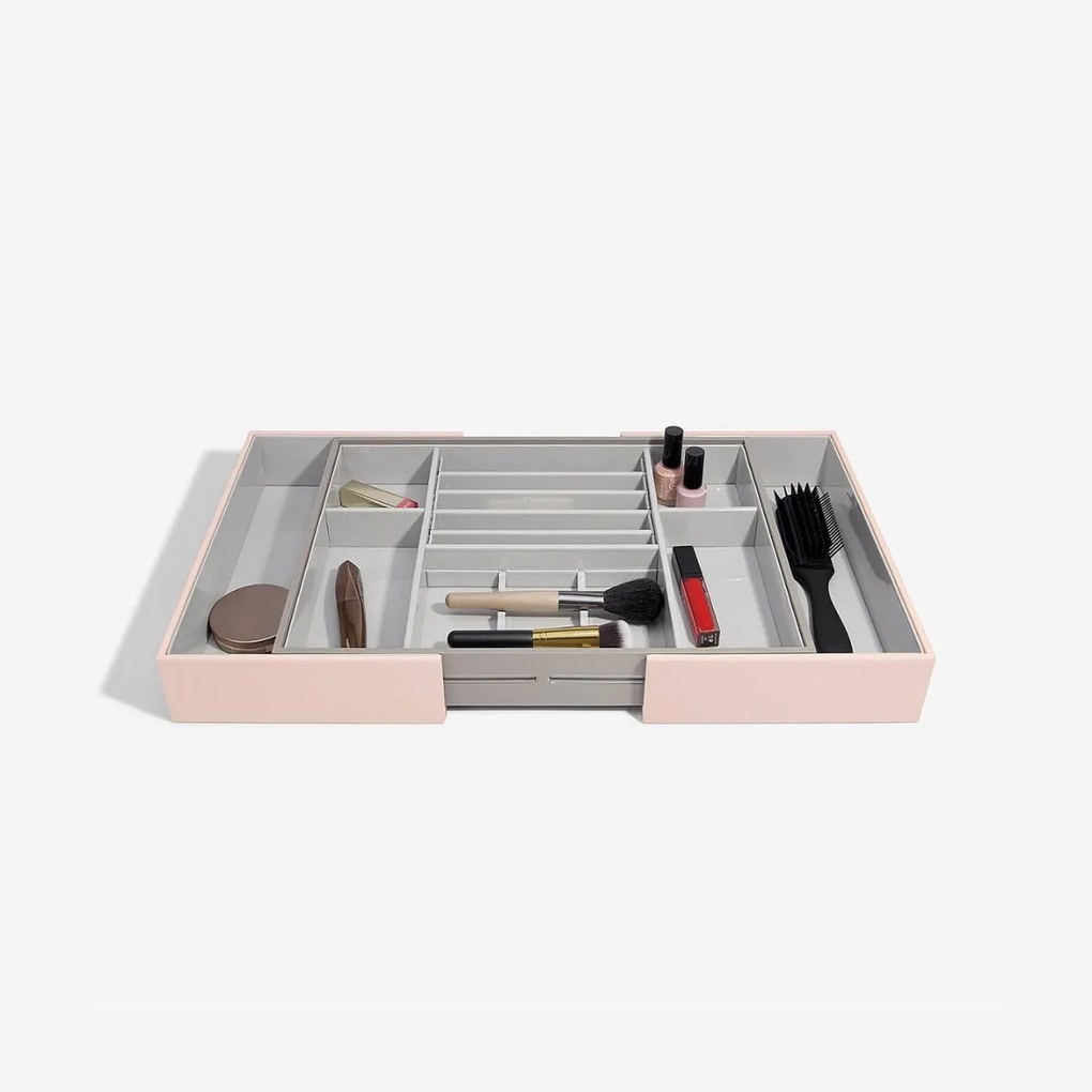 Kosmetický organizér do šuplíku Stackers Blush Makeup In-Drawer Organiser | růžová 74544