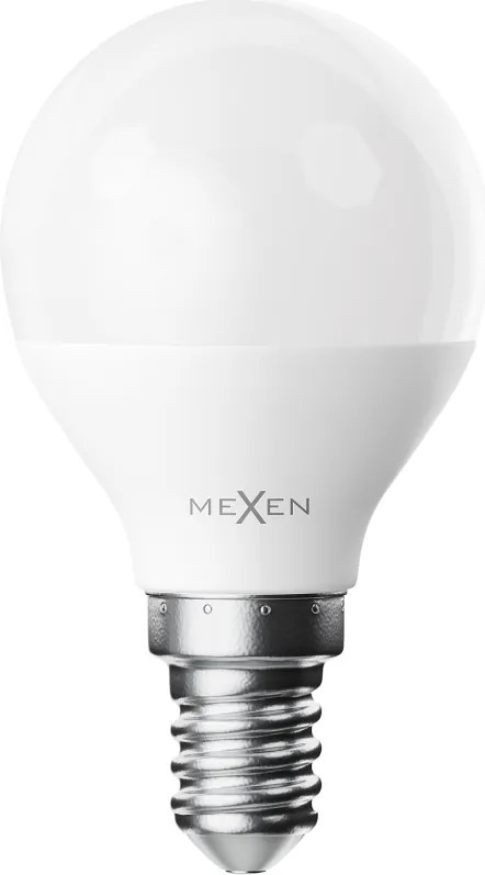 Mexen Nova, LED žárovka E14, G45, 4W, studená - 6500K, 420 lm - L101-E14-0465-01