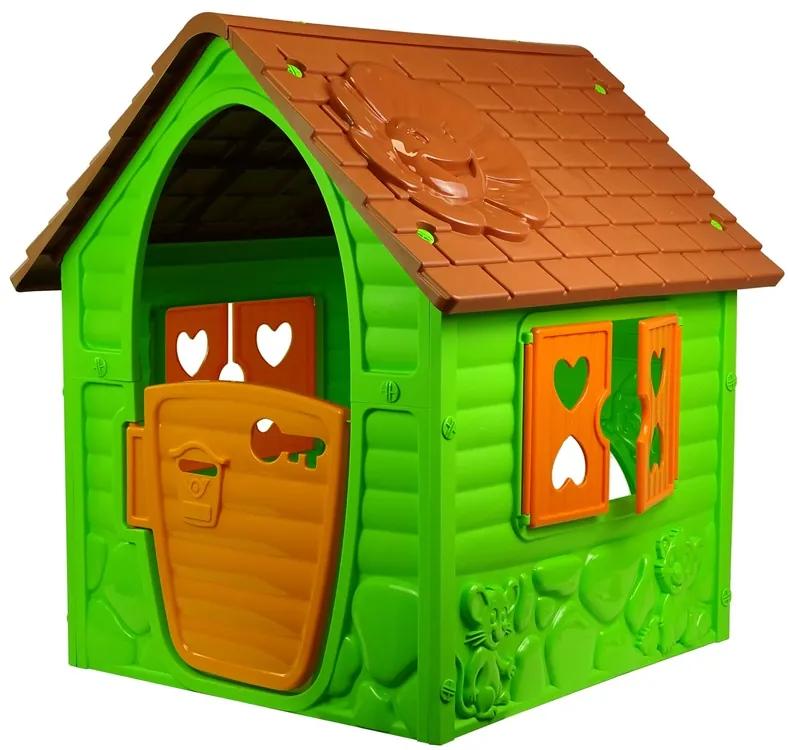 Mamido Dětský zahradní domeček PlayHouse zelený