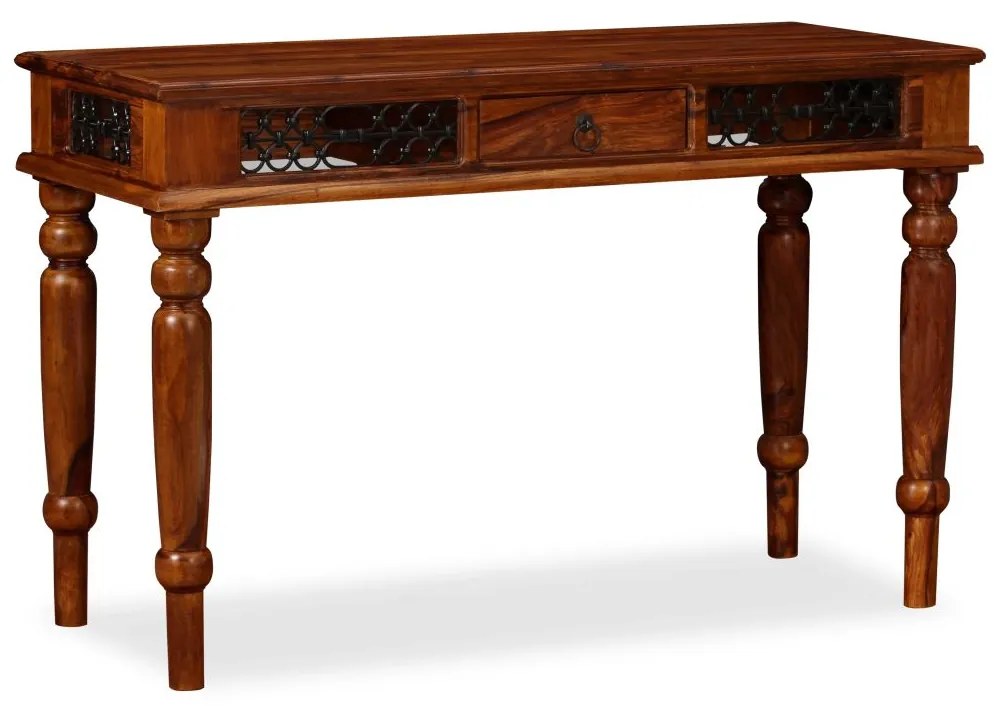 Psací stůl z masivního sheeshamového dřeva | 120x50x76 cm