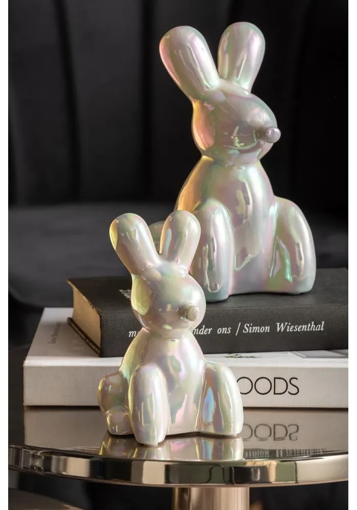 Soška (výška 20 cm) Balloon Bunny – PT LIVING