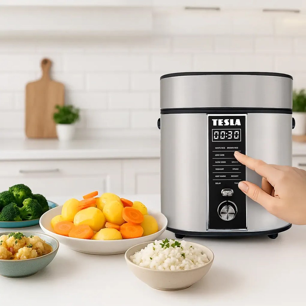 TESLA MultiCook RC400 Low Carb - multifunkční rýžovar