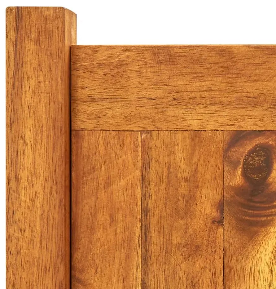 Vyvýšený záhon akáciové dřevo 100 x 30 x 25 cm - Default Title