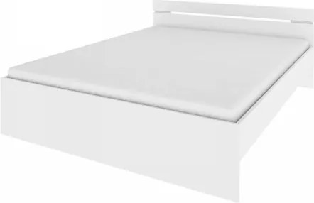 Postel 160x200 s úložným prostorem bílá MICHIGAN 471718