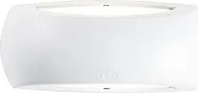 ILUX 123745 Venkovní nástěnné svítidlo Ideal Lux Francy-1 AP1 bianco 123745 bílé - IDEALLUX