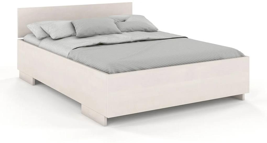 Prodloužená postel s úložným prostorem Bergman - buk   ,  140x220 cm
