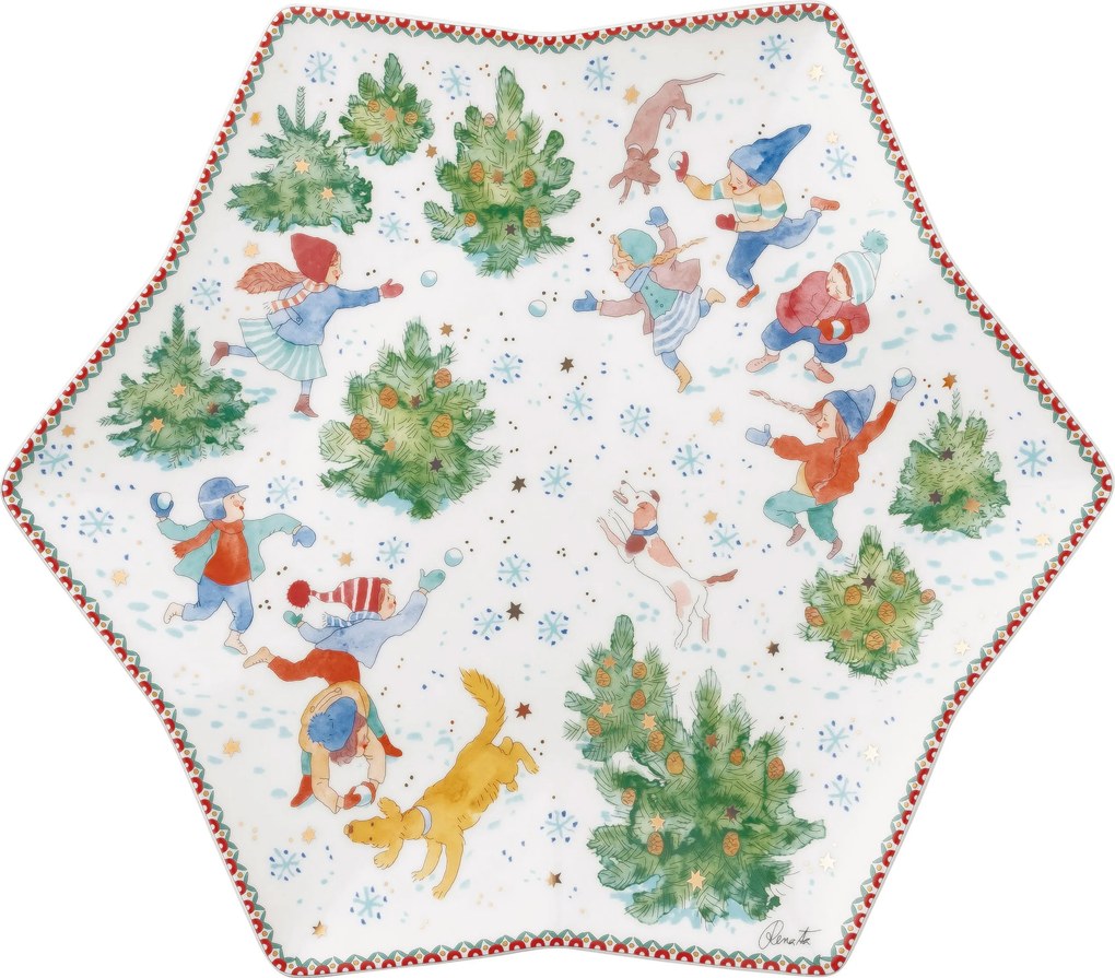 XXXLutz MISKA keramika, 33,6/3,3 cm Hutschenreuther - Keramické misky - 003572032601