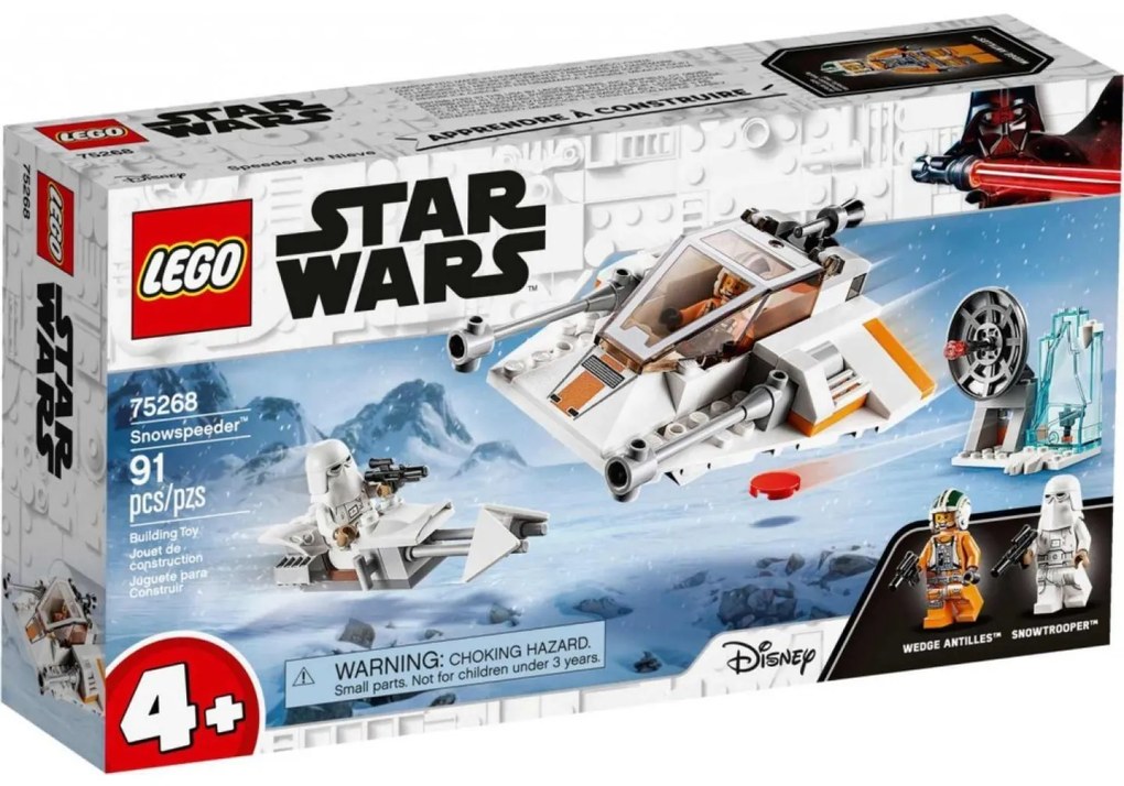 Lego stavebnice lego star wars 75268 sněžný spídr