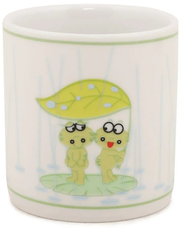 5dílný dětský porcelánový jídelní set Kütahya Porselen Frogs