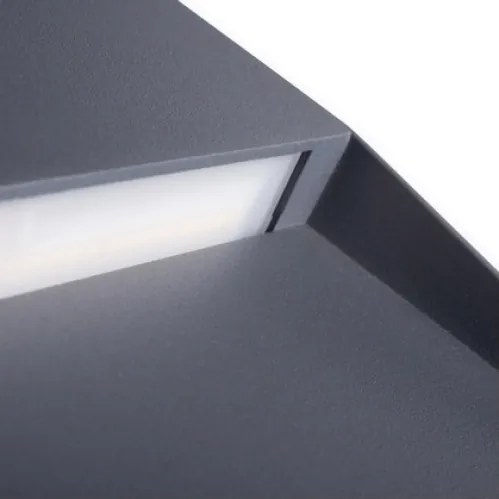 Orientační svítidlo 230V Kanlux DULI LED 4W-NW-L-GR šedá 4000K neutrální bílá 33750
