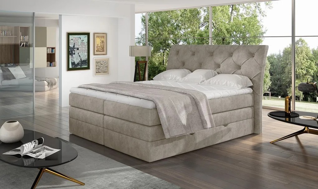 Mirabel boxspring postel 160X200 Materiál / Dekor: Dora 96