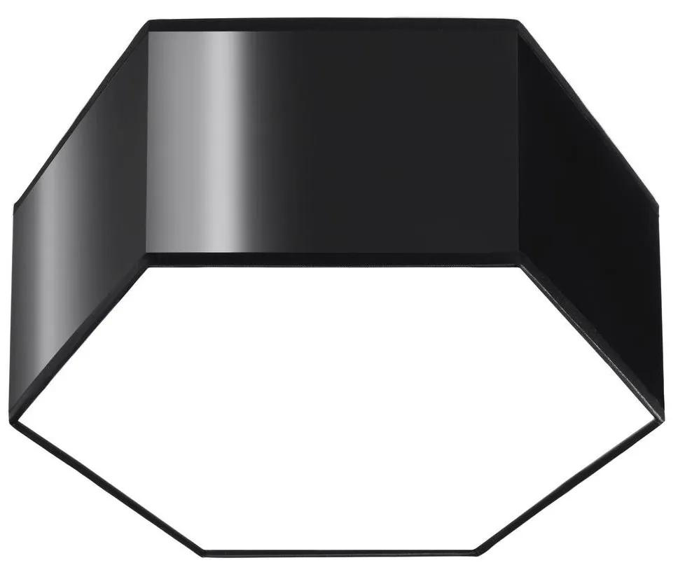 Sollux | Sollux SL.1060 - Stropní svítidlo SUNDE 2xE27/60W/230V 13,5 cm černá | SLX0853