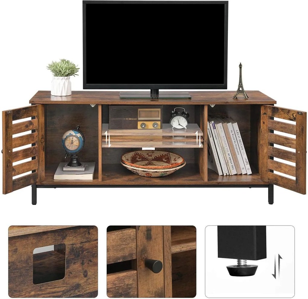 TV skříň, TV stojan s úložným prostorem 110 x 40 x 50 cm