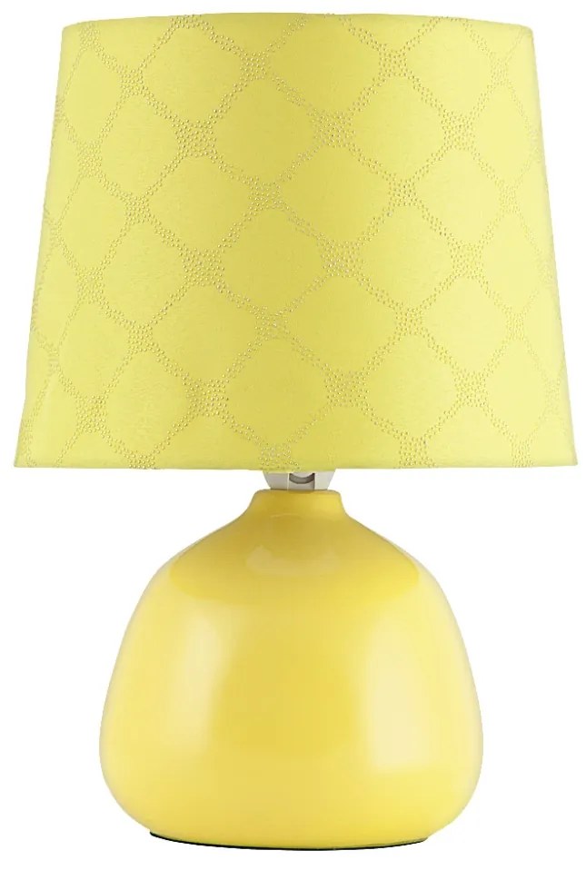 Rabalux 4383 - Stolní lampa ELLIE E14/40W žlutá