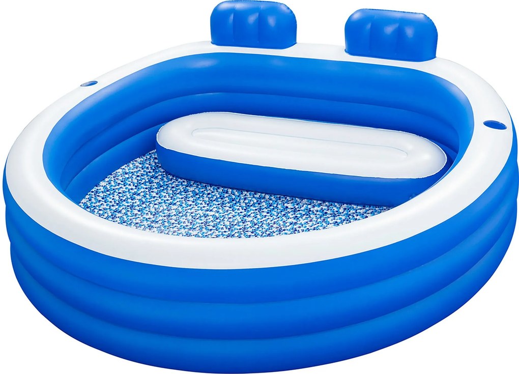 BESTWAY Splash Paradise Nafukovací bazén, 231 x 219 x 79 cm 54422