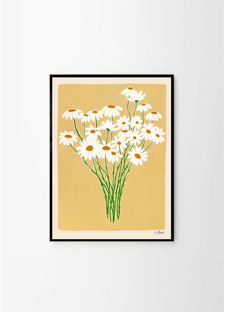 Plakát 30x40 cm Daisies – Carla Llanos – The Poster Club