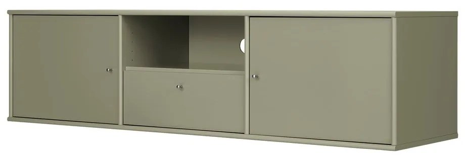 Khaki TV stolek 161x42x45 cm Mistral – Hammel Furniture