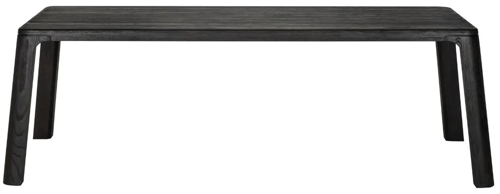 Tmavě hnědý dubový jídelní stůl Richmond Baccarat 240 x 112 cm