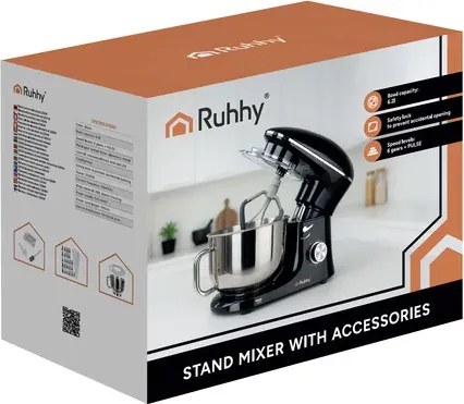 Kuchyňský robot 1500 W, s mísou 6,2L – RUHHY