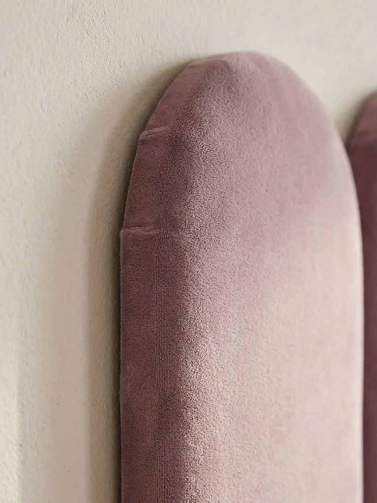 Sinsay - Čalouněné stěnové panely 5 pack - pastelová růžová