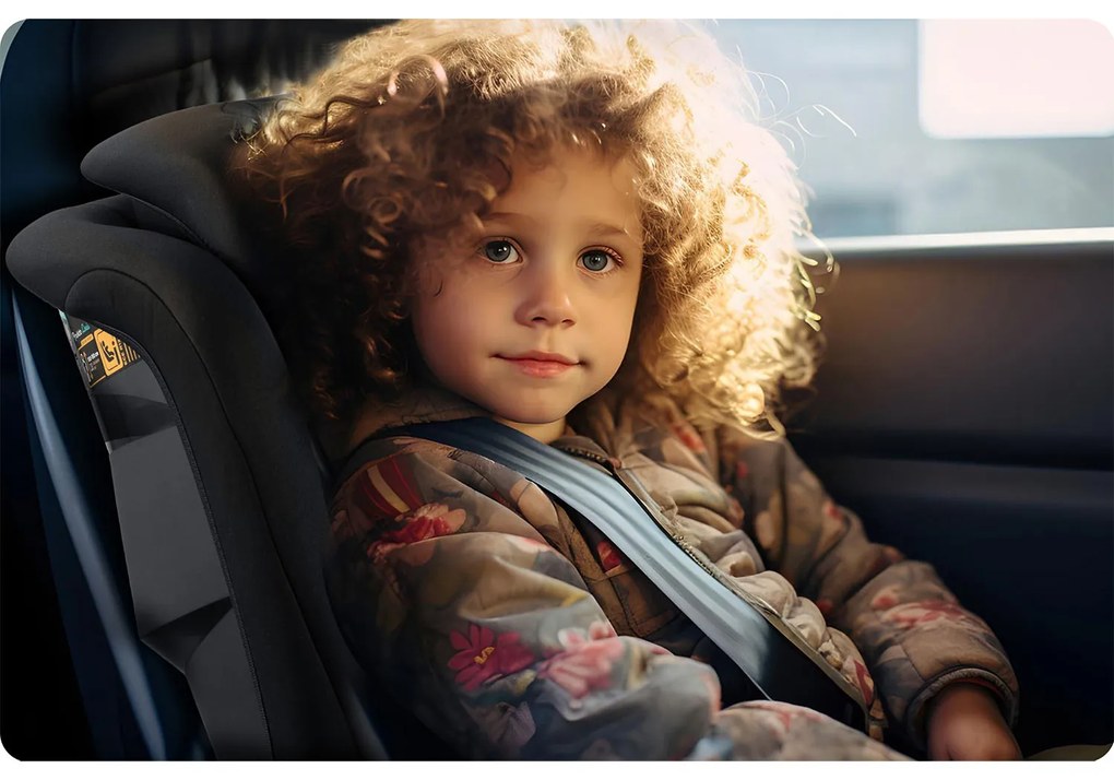 Nukido Louis Soft autosedačka černá 15-36 kg ISOFIX