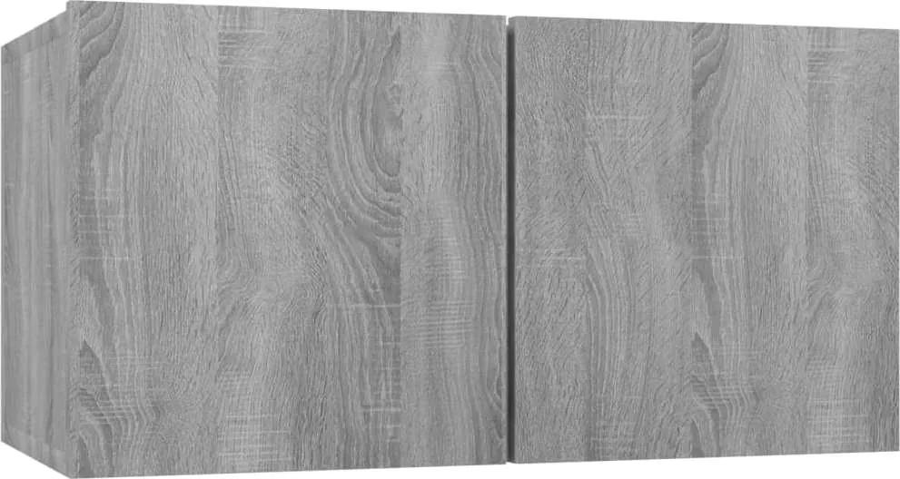 vidaXL 7dílný set TV skříněk kompozitní dřevo [3114508] Barva: šedá sonoma