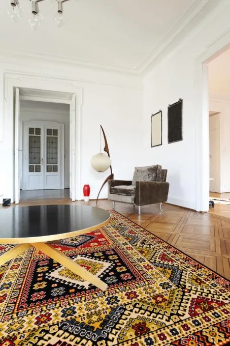 Koberec Agnella Standard Aras granátový